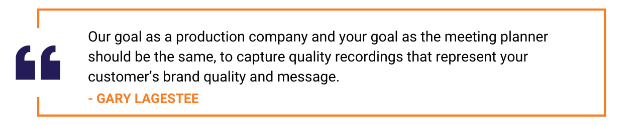 A Guide to Planning Your Event Pre-Recording Sessions